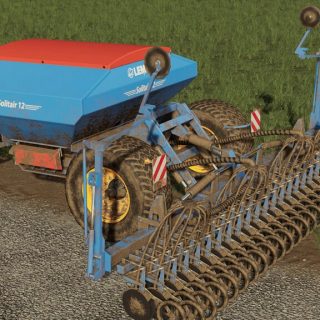 Lemken Solitair 12/600 v1.0 FS19 Mod | FS25 Mods / FS22 Mods
