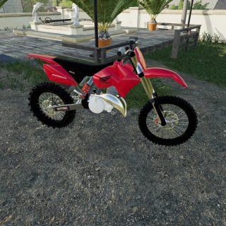 Motocross Honda v1.0 FS19 Mod | FS25 Mods / FS22 Mods