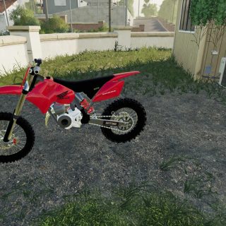 Motocross Honda v1.0 FS19 Mod | FS25 Mods / FS22 Mods