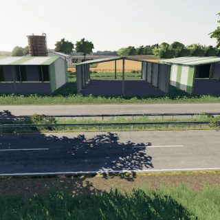 Pack 10 Hangars Métal v1.0 FS19 Mod | FS25 Mods / FS22 Mods