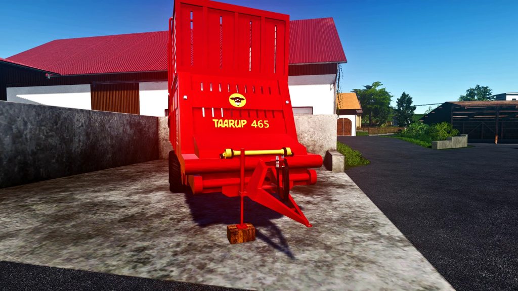 Taarup/kverneland 465 v1.0 FS19 Mod | FS25 Mods / FS22 Mods
