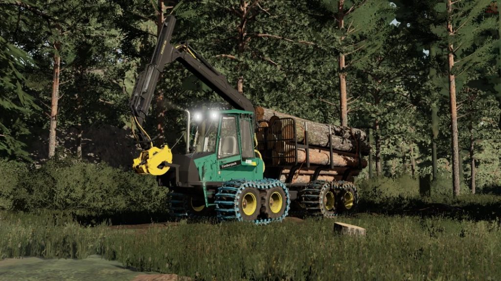 Transitaire Timberjack 810b v1.0 FS19 Mod | FS25 Mods / FS22 Mods