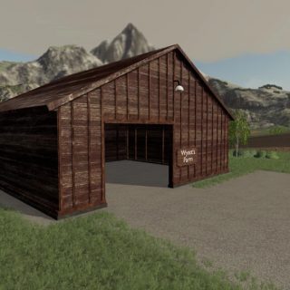 Wyatt Farms American Barn v1.0 FS19 Mod | FS25 Mods / FS22 Mods