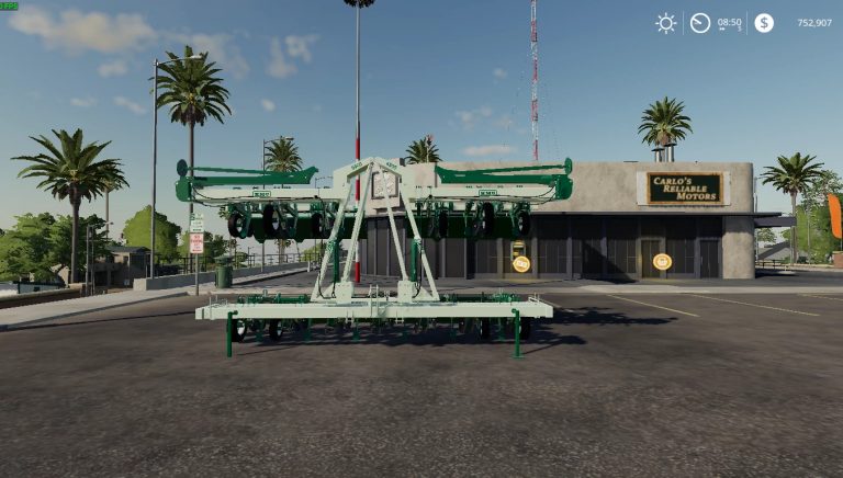 12 Rangées Kmc Ripper Bedder Flex v1.0 FS19 Mod | FS25 Mods / FS22 Mods