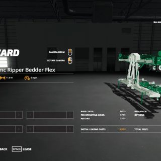 12 Rangées Kmc Ripper Bedder Flex v1.0 FS19 Mod | FS25 Mods / FS22 Mods