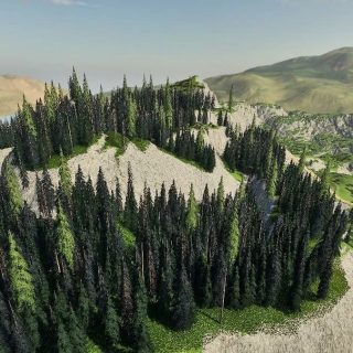 Axe Montagne v1.0 FS19 Mod | FS25 Mods / FS22 Mods