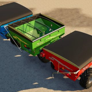 Chariot à grains Demco Posi Flow Final v1.1 FS19 Mod | FS25 Mods / FS22 ...