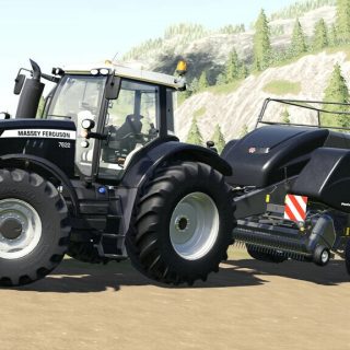 Massey Ferguson 7600 v1.3 FS19 Mod | FS25 Mods / FS22 Mods