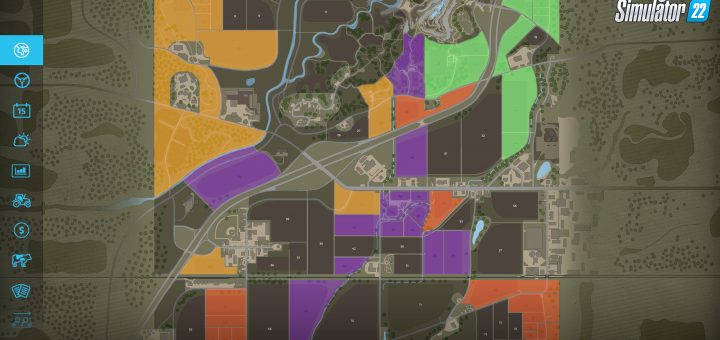 Farming Simulator 22 - Terrain réaliste - FS22 Mod / F19 Mod