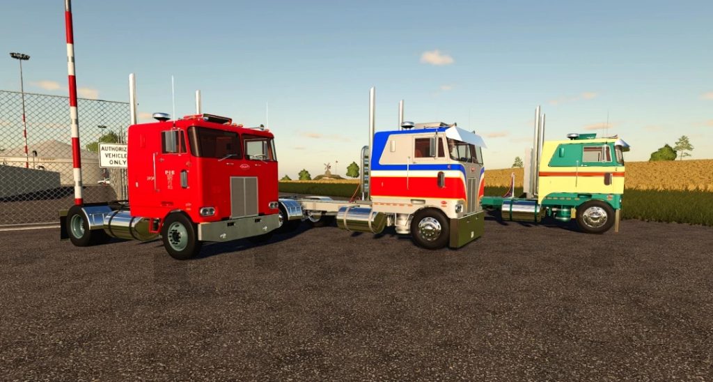 Peterbilt 352 Cabover v1.0 FS19 Mod | FS25 Mods / FS22 Mods