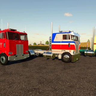Peterbilt 352 Cabover v1.0 FS19 Mod | FS25 Mods / FS22 Mods
