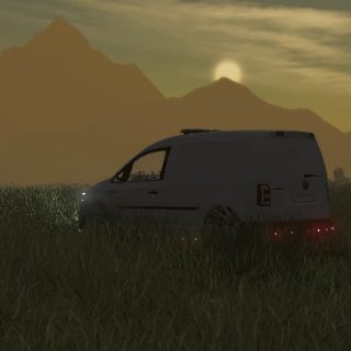 Vw Caddy Turbo Diesel Par Tratten v1.0 FS19 Mod | FS25 Mods / FS22 Mods