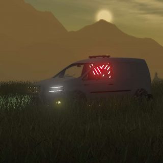 Vw Caddy Turbo Diesel v1.0 FS19 Mod | FS25 Mods / FS22 Mods