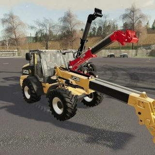 Élévateur télescopique JCB TM-320e v1.2.5 FS19 Mod | FS25 Mods / FS22 Mods