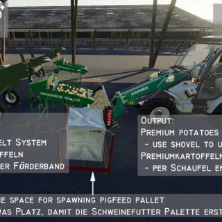 GlobalCompany - Potatosorter v2.0 FS19 Mod | FS25 Mods / FS22 Mods