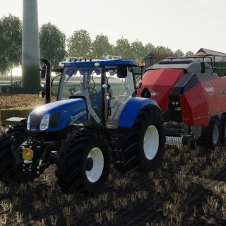 New Holland t6 modifier v1.0 FS19 Mod | FS25 Mods / FS22 Mods