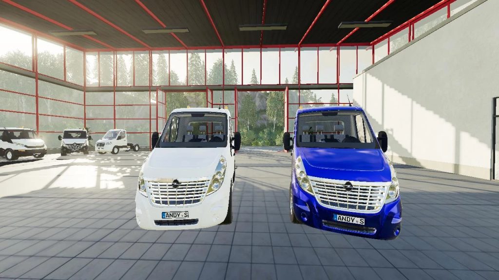 Opel Movano VanTruck v1.0 FS19 Mod | FS25 Mods / FS22 Mods