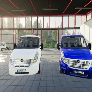 Opel Movano VanTruck v1.0 FS19 Mod | FS25 Mods / FS22 Mods