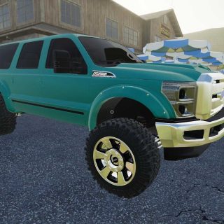 2011 Ford Excursion v1.0 FS19 Mod | FS25 Mods / FS22 Mods