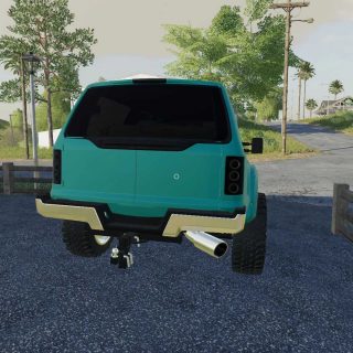2011 Ford Excursion v1.0 FS19 Mod | FS25 Mods / FS22 Mods