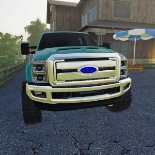 2011 Ford Excursion v1.0 FS19 Mod | FS25 Mods / FS22 Mods