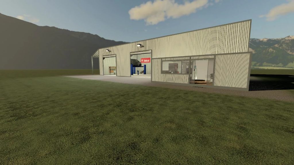 Bâtiment des travaux publics v1.0 FS19 Mod | FS25 Mods / FS22 Mods