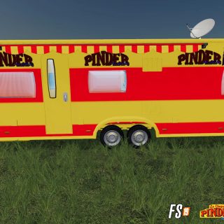 Caravane PINDER v1.0 FS19 Mod | FS25 Mods / FS22 Mods