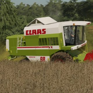 Claas Dominator VX 98/108/128 v1.2 FS19 Mod | FS25 Mods / FS22 Mods