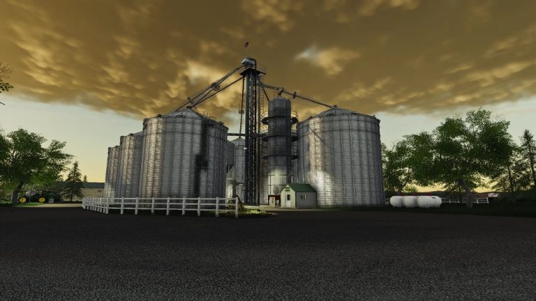 Élévateur de séchage de grains GSI v1.0 FS19 Mod | FS25 Mods / FS22 Mods
