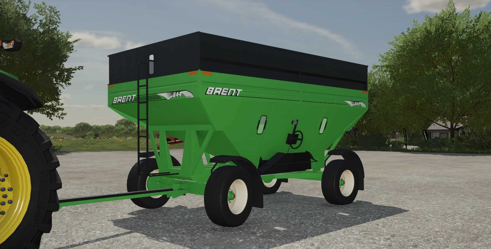 FS22 Brent 644 Gravity Wagon V1.0 Mod | FS25 Mods / FS22 Mods