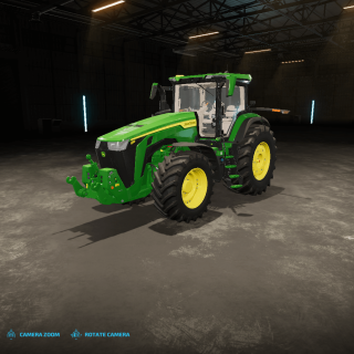 FS22 John Deere 8R, 8RX et 8RT V1.0 Mod | FS25 Mods / FS22 Mods