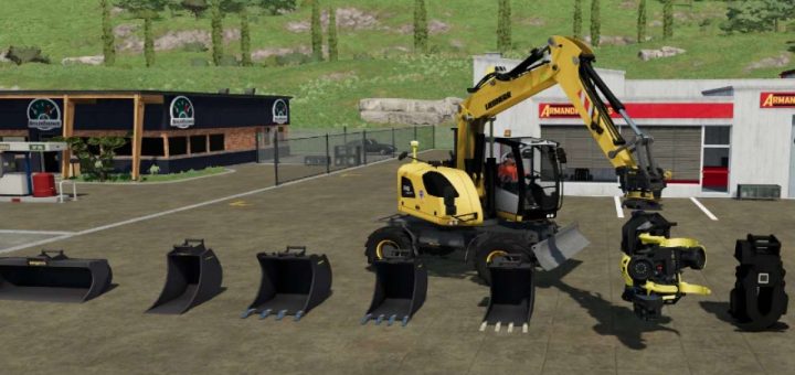 FS22 Excavatrice | Farming Simulator 22 Excavatrice mods