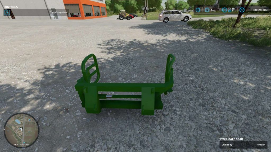 FS22 Stoll Bale Grab v1.1.0 Mod | FS25 Mods / FS22 Mods