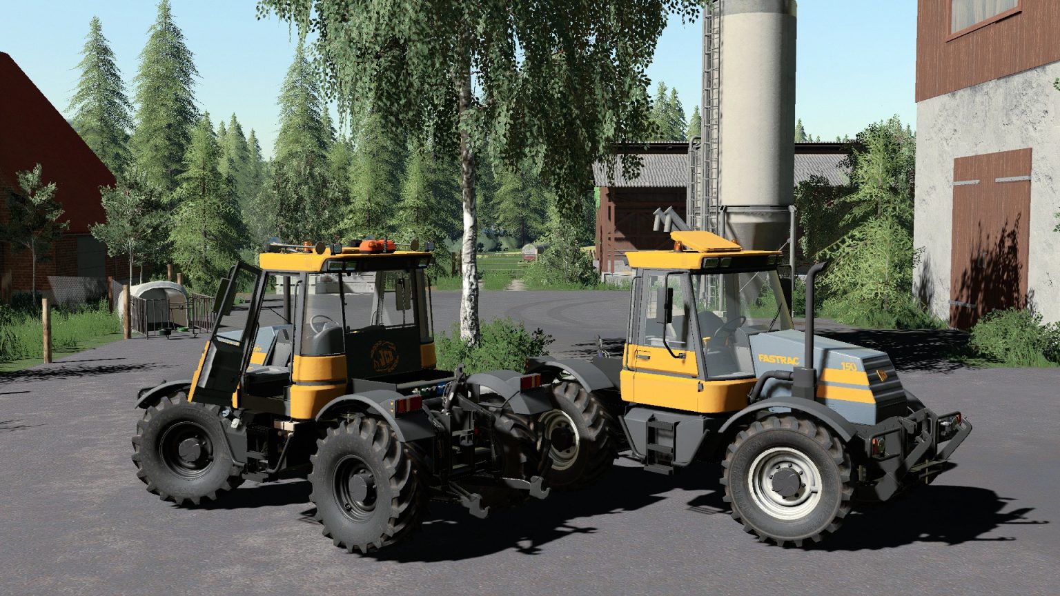 JCB Fastrac 150 Modifier v1.0 FS19 Mod | FS25 Mods / FS22 Mods