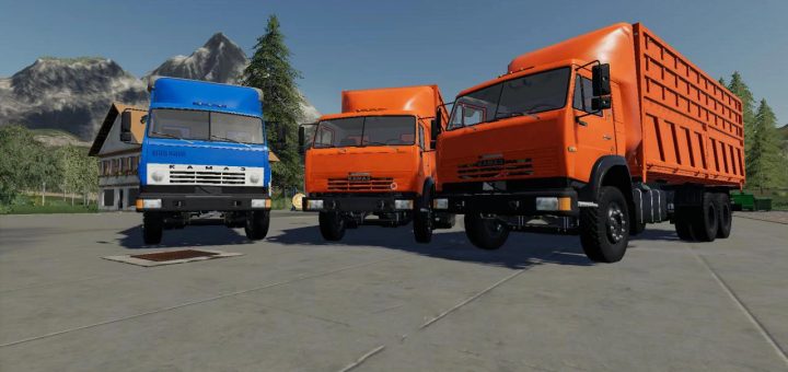 FS19 camions | FS19 Mods | Farming Simulator 19 mods