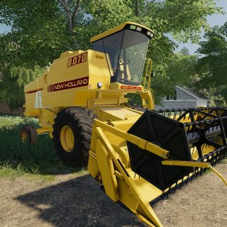NEW HOLLAND CLAYSON 8070 v2.0 FS19 Mod | FS25 Mods / FS22 Mods