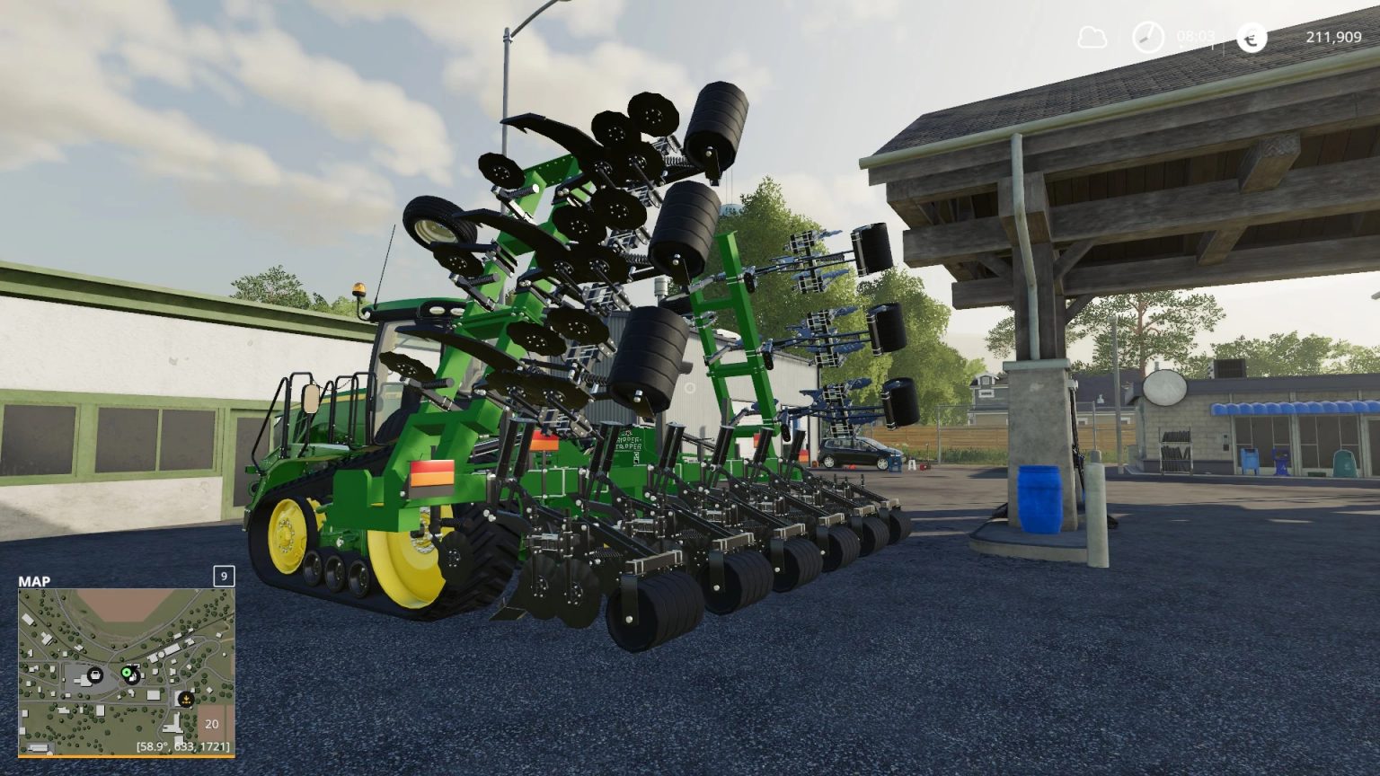 Unverferth 332 12R36' Ripper Stripper v1.0 FS19 Mod | FS25 Mods / FS22 Mods