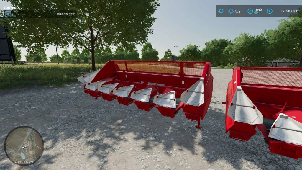 Fraises FS22 Falcon Argus v1.0 Mod | FS25 Mods / FS22 Mods