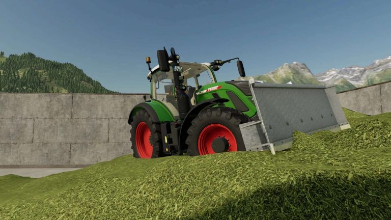 Niveleurs d'ensilage FS22 Fliegl v1.0.0.0 Mod | FS25 Mods / FS22 Mods