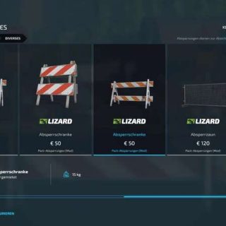 Pack BARRIÈRE FS22 v2.0.0.0 Mod | FS25 Mods / FS22 Mods