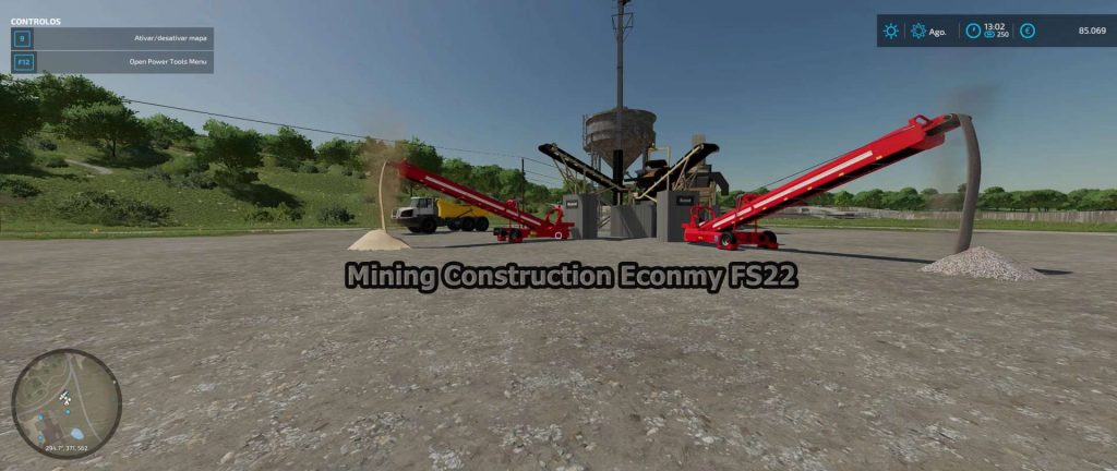 FS22 Mining Construction Economy V3.0 Mod | FS25 Mods / FS22 Mods