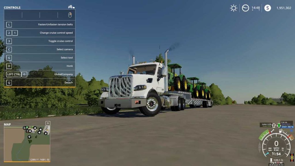 Peterbilt 567 v1.0 FS19 Mod | FS25 Mods / FS22 Mods