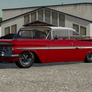 FS22 CHEVROLET IMPALA 1959 v1.0.0.0 Mod | FS25 Mods / FS22 Mods