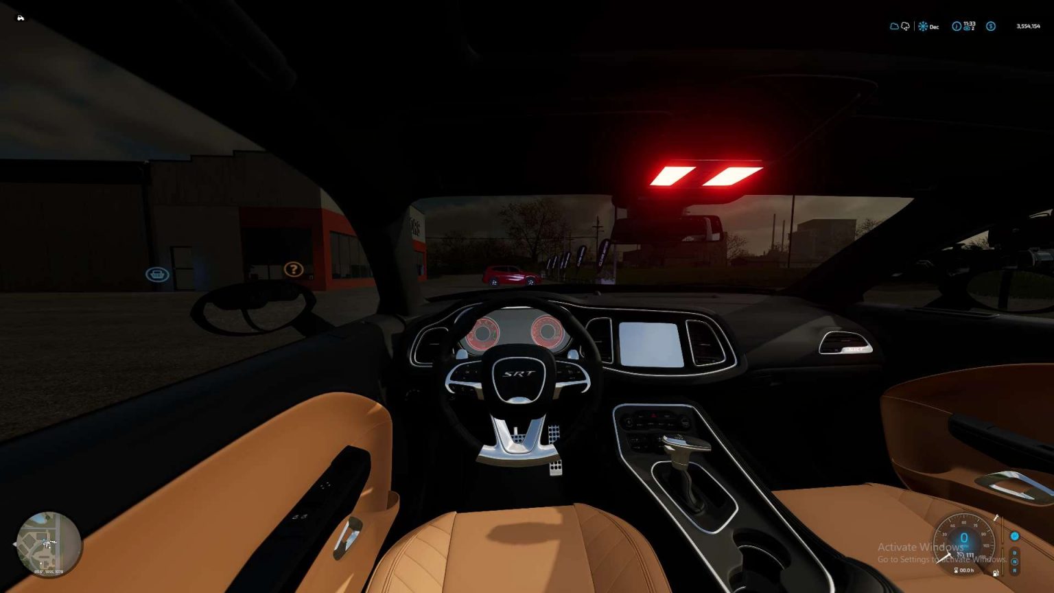 FS22 Dodge Challenger Hellcat v1.0 Mod | FS25 Mods / FS22 Mods