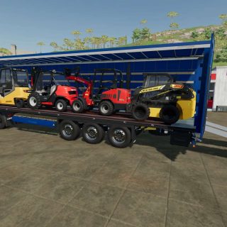 FS22 Krone Profi Liner avec rampes AL v1.1 Mod | FS25 Mods / FS22 Mods
