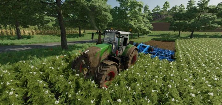 Tracteur Fendt Trisix FS22 V1.0.0.0 - FS22 Mod / F19 Mod