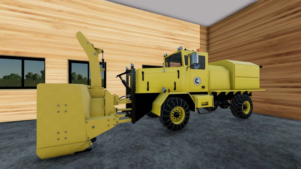 Pack Chasseur de neige Oshkosh FS22 v1.0.0.0 Mod | FS25 Mods / FS22 Mods