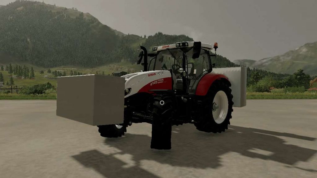 Poids d'ensilage FS22 v1.0.0.0 Mod | FS25 Mods / FS22 Mods