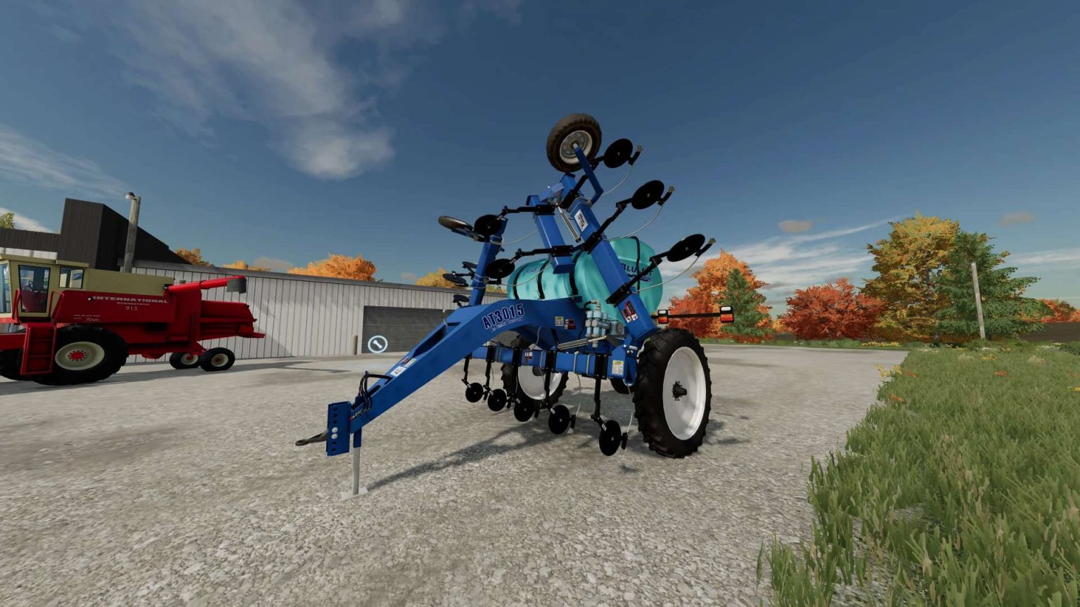 Applicateur série FS22 Blu Jet AT v1.0.0.0 Mod | FS25 Mods / FS22 Mods