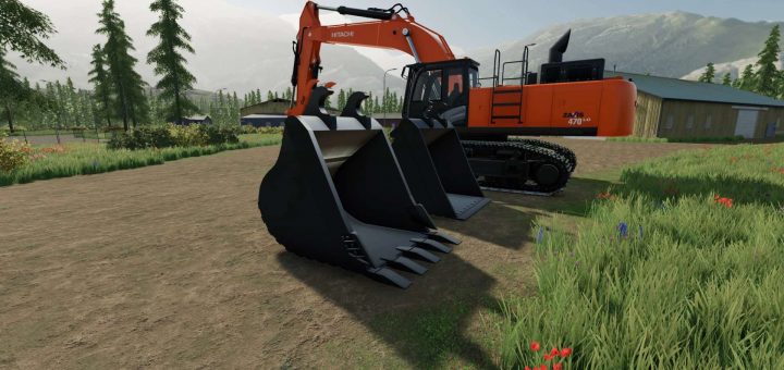 FS22 Excavatrice | Farming Simulator 22 Excavatrice mods